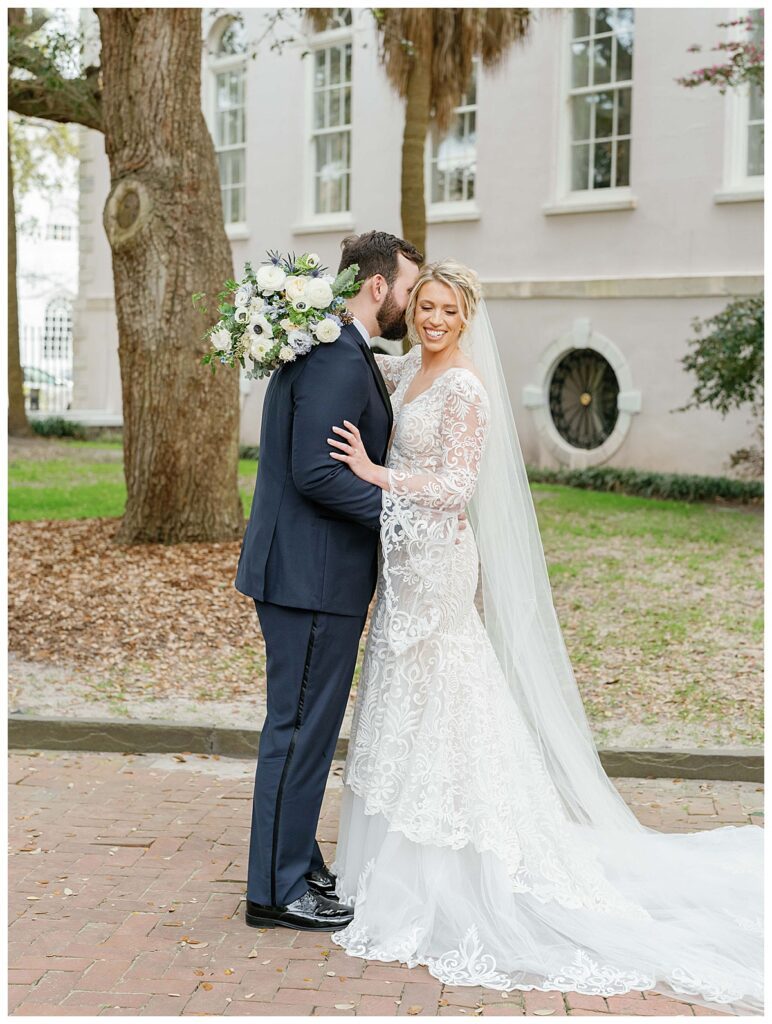 Amanda & Grayson's Cedar Room Charleston Wedding Painting