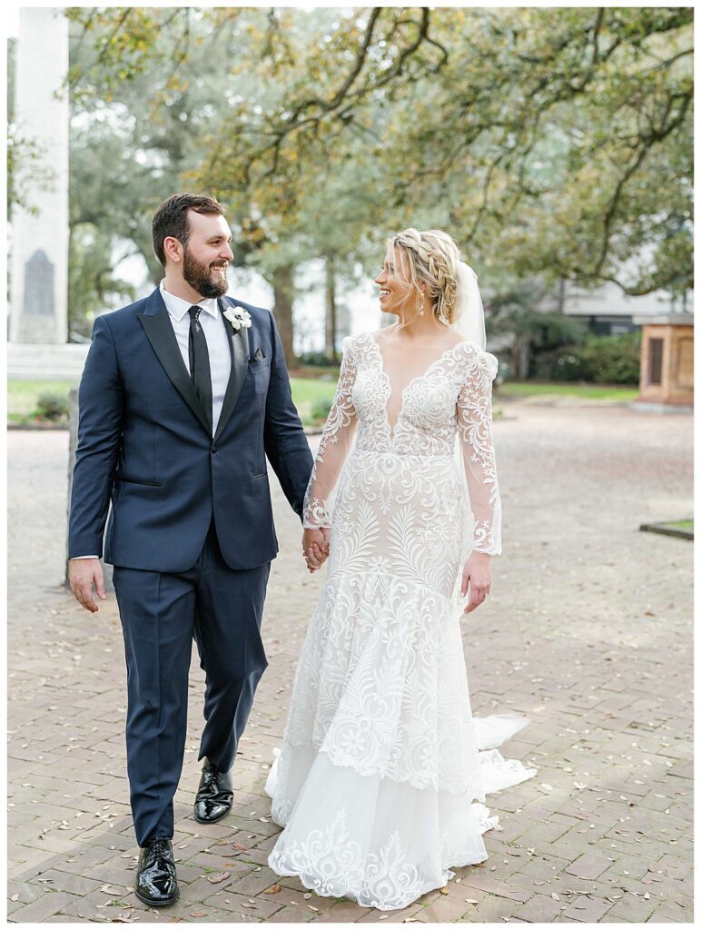 Amanda & Grayson's Cedar Room Charleston Wedding Painting